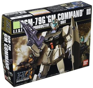 bandai hobby hguc 1/144 #46 rgm-79g gm command gundam 0080″ model kit