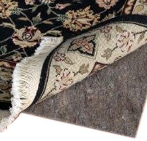 2' X 12' Ultra Plush Non-Slip Rug Pad for Hard Surfaces and Carpet