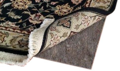 2' X 12' Ultra Plush Non-Slip Rug Pad for Hard Surfaces and Carpet