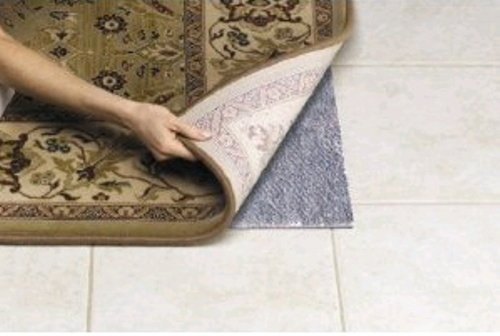 2' X 12' Ultra Plush Non-Slip Rug Pad for Hard Surfaces and Carpet