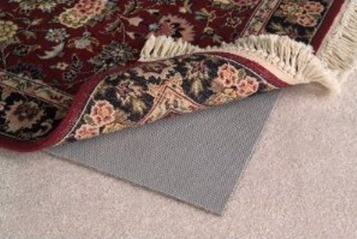 2' X 12' Ultra Plush Non-Slip Rug Pad for Hard Surfaces and Carpet