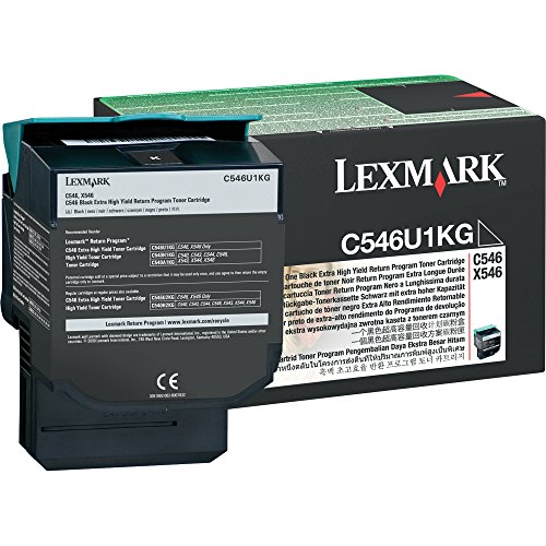 Lexmark C546U1KG Extra High Yield Return Toner Cartridge