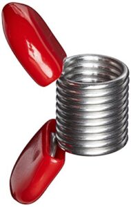 soft flex bead stoppers, red, 4/pkg