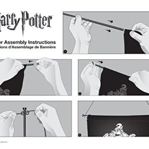 Harry Potter Hogwart's Printed Wall Banner, 20 x 30-Inches