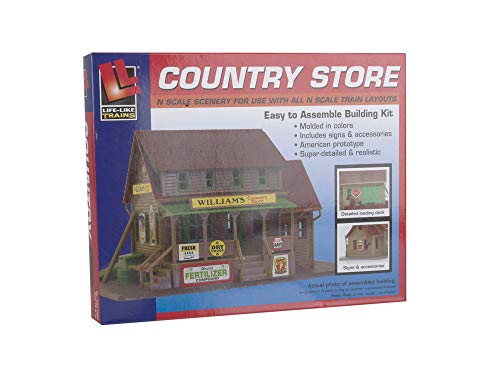 Life-Like Trains N Scale Building Kit -William's County Store