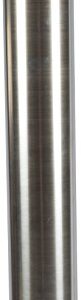 San Jamar C3200P Stainless Steel Pull Type Beverage Cup Dispenser, Fits 6oz to 10oz Cup Size, 2-7/32" to 3-3/16" Rim, 23-1/2" Tube Length