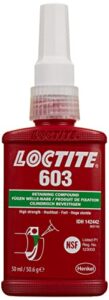 loctite 142442 603 threadlocker high strength retaining compound, 50ml