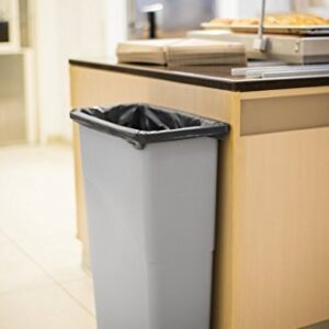 Rubbermaid Slim Jim Waste Container, 87 L - Grey