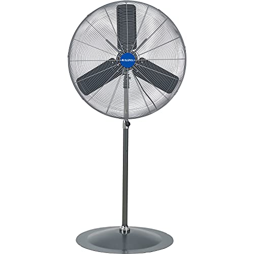 Global Industrial Oscillating Pedestal Fan, 30" Diameter, 1/3HP, 8775CFM