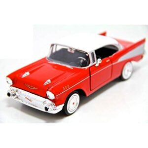 Motormax 1:24 Die-Cast 1957 Chevy Bel Air - Colors May Vary