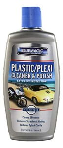 blue magic 750 plastic & plexiglass cleaner – 8 fl. oz.