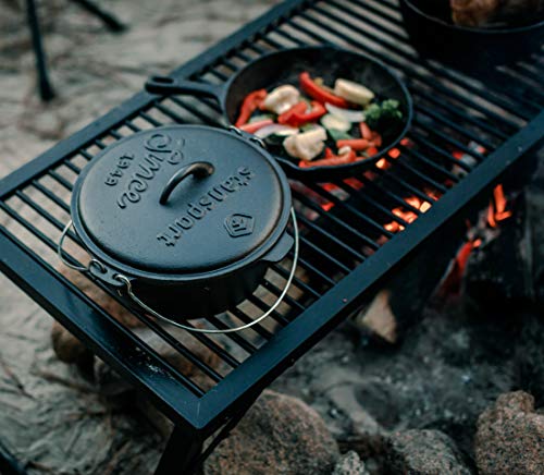 Stansport Pre-Seasoned Cast Iron Cook Set 6 Piece Set (16903)