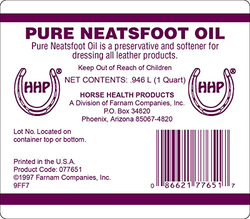 Horse Health Pure Neatsfoot Oil, 32 fl oz