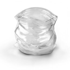 Genuine Fred UNZIPPED Hand-Blown Glass Bowl