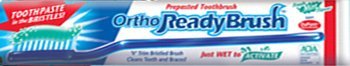 ReadyBrush Prepasted Toothbrushes, Fresh Mint Flavor - Bag of 10 toothbrushes