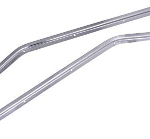 Rugged Ridge 11146.01 Half Door Retaining Channel, Stainless Steel; 87-95 Jeep Wrangler YJ