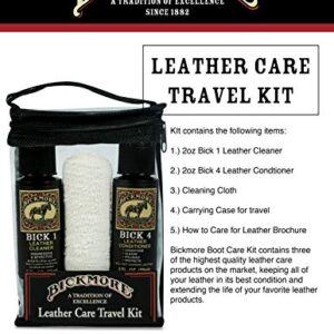 Bickmore Leather Shoe & Boot Travel Care Kit- Repairs, Polishes and Shines Leather Goods On The Run