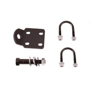 rugged ridge 18040.50 steering stabilizer bracket for rugged ridge kits 18050.82/18050.83