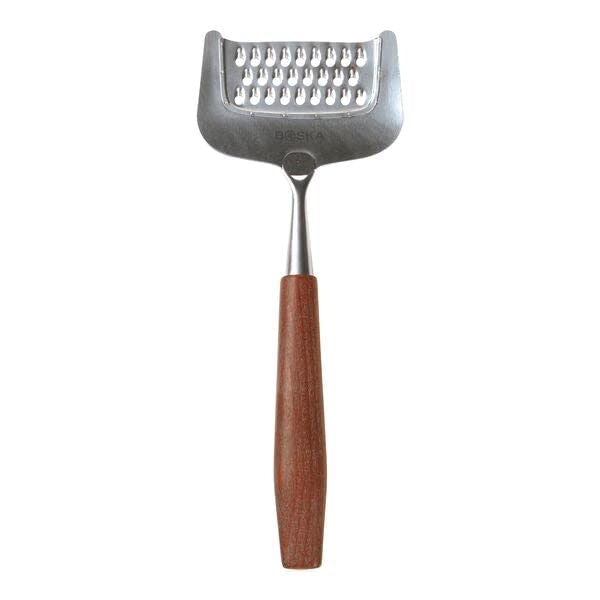 Boska Holland Taste Collection Rosewood Handle Cheese Grater for Semi Hard to Very Hard Cheese