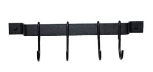 12″ black utensil rack