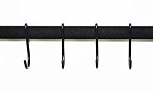 Rogar 18" Black Bar Rack