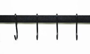 Rogar 18" Black Bar Rack