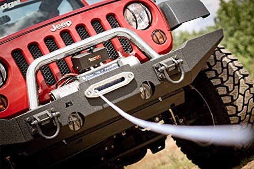 Rugged Ridge 11540.12 XHD Bumper Standard End Kit, Front; 07-18 Jeep Wrangler JK