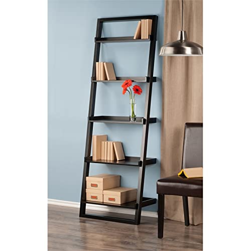 Winsome Wood Bailey Shelving, Black