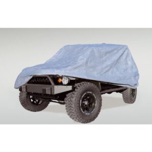 rugged ridge 13321.71 car cover, full; 04-current jeep wrangler unlimited lj/jku/jlu