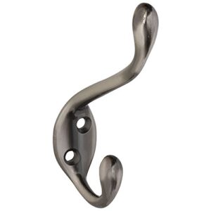 national hardware n331-074 v167 heavy duty garment hook in pewter,1 pack