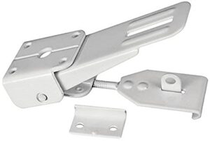 rv designer e316, camper latch, folding, white, exterior hardware