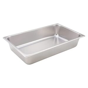 winco 4-inch pan, full