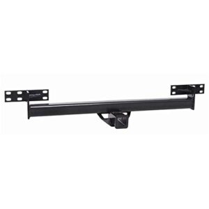 rugged ridge 11580.02 trailer hitch, rear, tube bumper; 87-06 jeep wrangler yj/tj , black