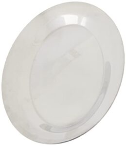 winco aluminum sizzling platter, 10-inch, medium