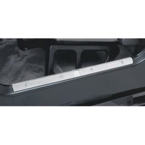 rugged ridge 11238.20 entry guard kit, door sill, aluminum; 76-95 jeep cj/wrangler yj