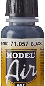 Vallejo Black Paint, 17ml