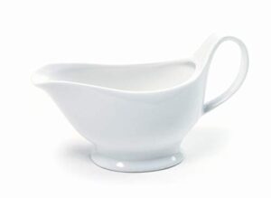 norpro porcelain gravy boat mode 16 oz 1 gravy boat white