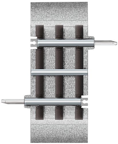 Lionel 1-3/8" Track Section