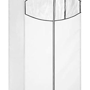 Whitmor white, Clothes Closet fabric cover, 36"