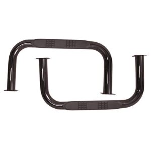 rugged ridge 11504.01 nerf bars, black; 55-75 jeep cj5