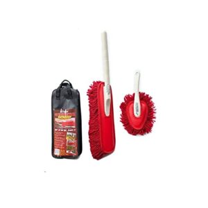 the original california car duster detailing kit with plastic handle, model number: 62445 , red