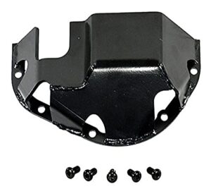 rugged ridge 16597.44 skid plate, differential, for dana 44 , black