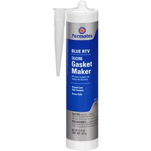 permatex 80628 sensor-safe blue rtv silicone gasket maker, 12.9 oz.