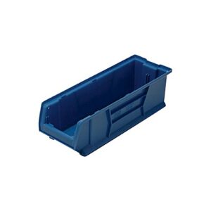 quantum storage systems qus950bl storage bins, l, blue