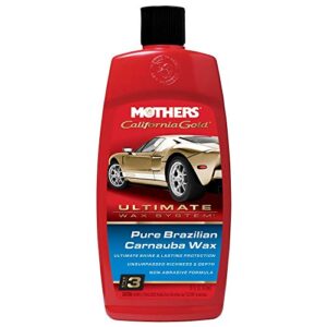 mothers 05750 california gold pure brazilian carnauba liquid wax (ultimate wax system, step 3) – 16 oz.