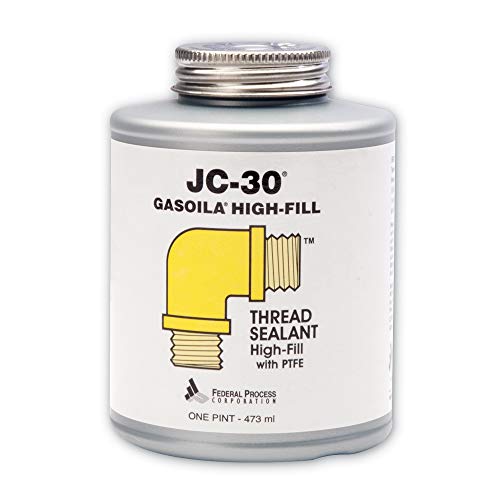 Gasoila - JC16 JC-30 PTFE High-Fill Thread Sealant, 1 pint Can