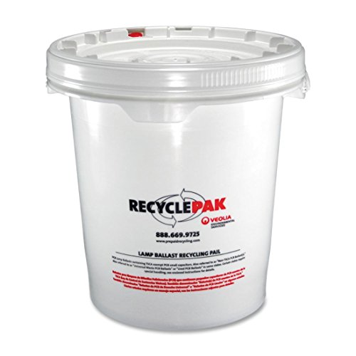 Strategic Product, Inc. Recycle Kit, 5Gal, Ballast Disposal, White/Red