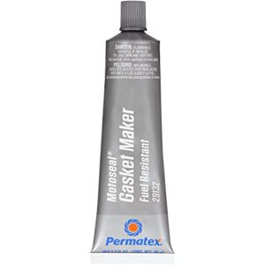 permatex 29132 motoseal 1 ultimate gasket maker grey, 2.7 oz.