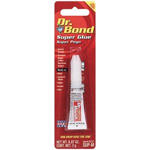 permatex 81737 dr. bond super glue, 2 g tube space-saver