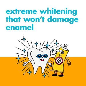 ARM & HAMMER Advanced White Breath Freshening Toothpaste-, One 6oz Tube, Winter Mint- Fluoride Toothpaste (Packaging May Vary)